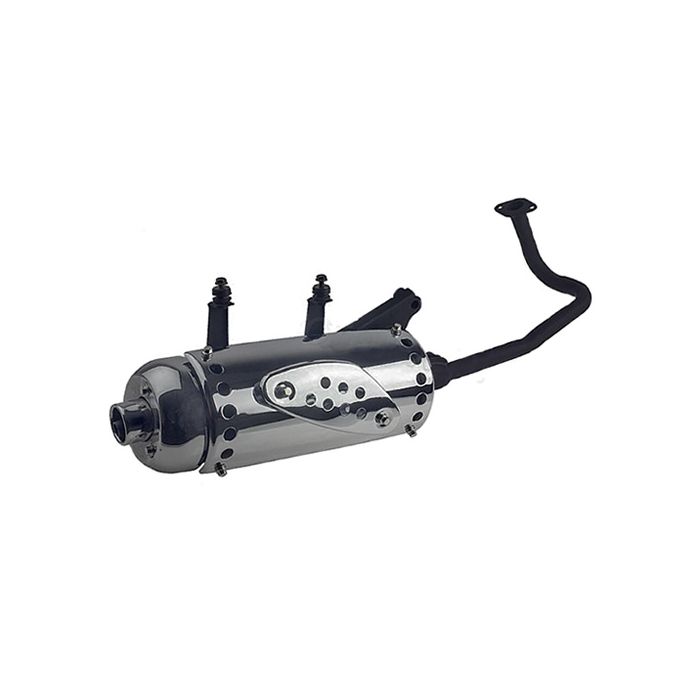 Avgassystem ljuddämpare 4-takt GY6 50cc med skivbroms bak-, Baotian ...
